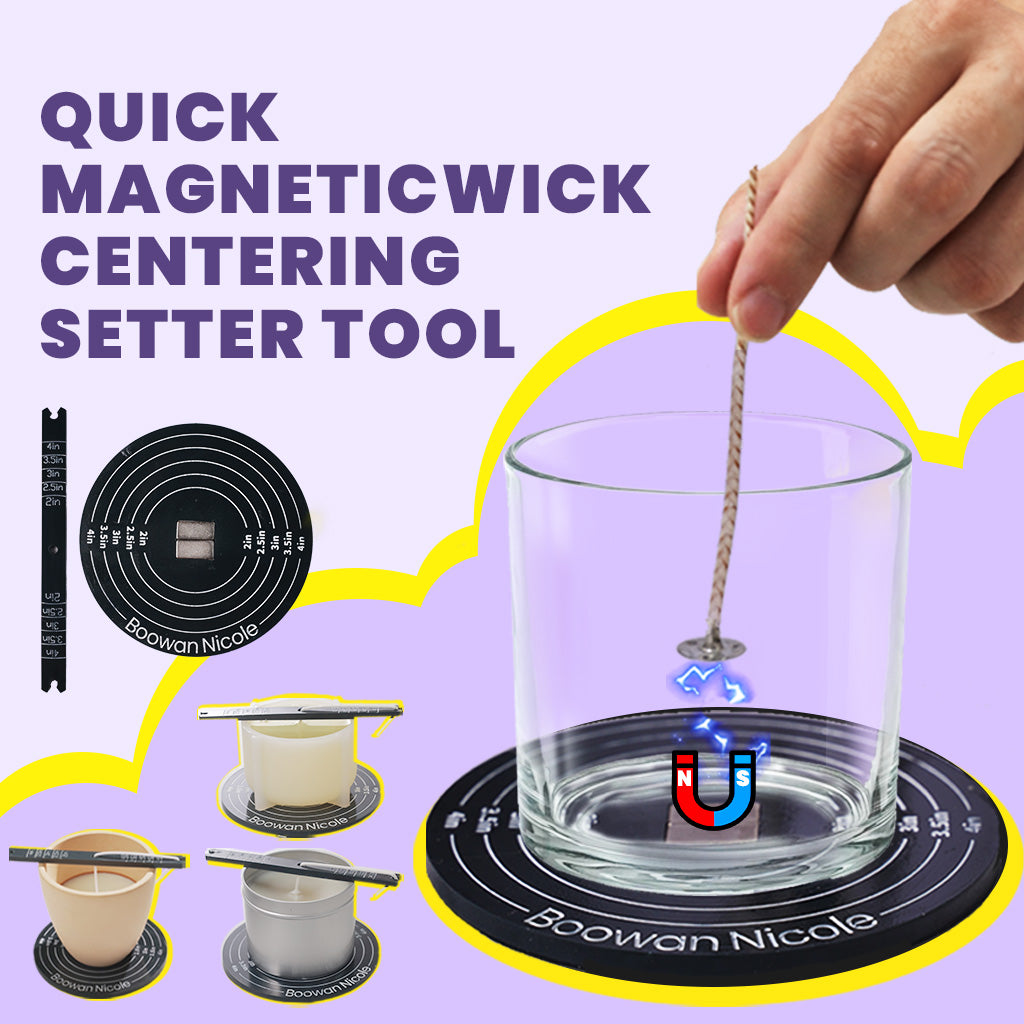 Quick Magnetic Candle Wick Centering Setter Tool – Boowan Nicole