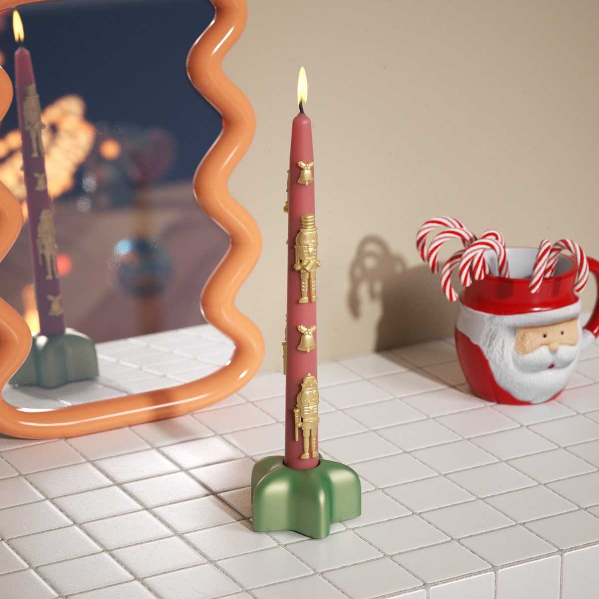 How to Add Beautiful Colors to Taper Candles: A Step-by-Step Guide 🎨🕯️ ...