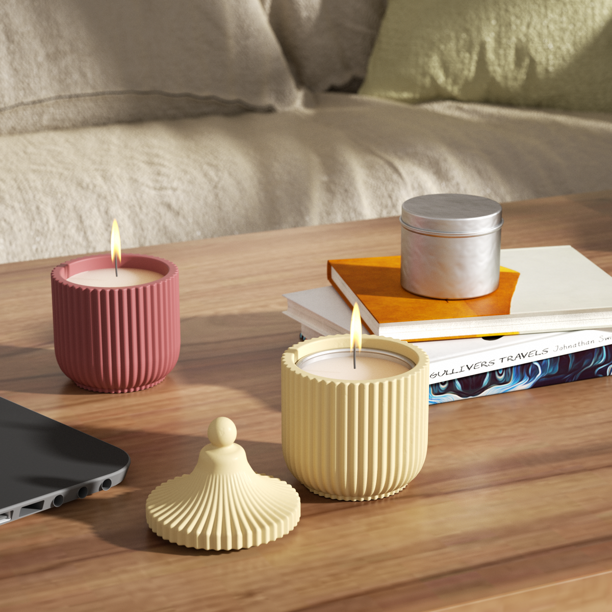 Introducing Our Two Styles of Reusable Candle Jars- A Delightful Blend ...